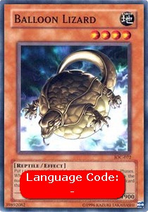 Yugioh Balloon Lizard (V.1) IOC-EN072 Common Englisch kaufen ...