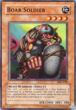 Yugioh Boar Soldier (V.1) MRL-EN089 Common Englisch kaufen — ReCollectibles