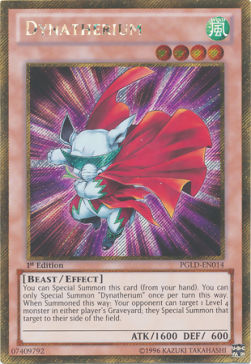 Yugioh Dynatherium PGLD-IT014 Gold Secret Rare Italienisch kaufen ...