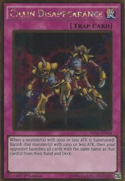 Yugioh Chain Disappearance PGL2-EN064 Gold Rare Englisch kaufen ...