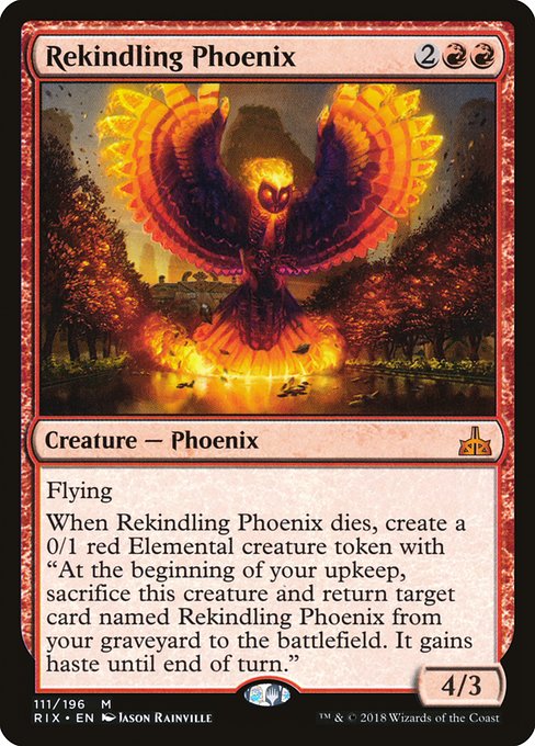 Magic Rekindling Phoenix RIX-111 Mythic Englisch kaufen — ReCollectibles