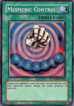Yugioh Mesmeric Control (V.2) DOD-FR001 Super Rare Französisch kaufen ...