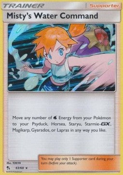 Pokémon Misty's Water Command HIF-63 Holo Rare Englisch kaufen — ReCollectibles