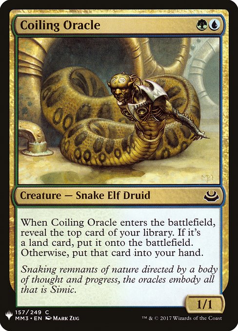 Magic Coiling Oracle MYS-157 Common Englisch kaufen — ReCollectibles