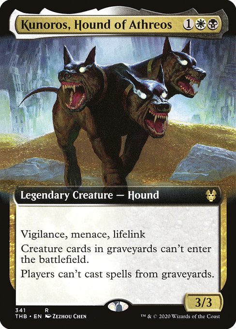 Magic Kunoros, Hound of Athreos XTHB-341 Rare Englisch kaufen ...