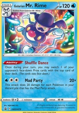 Pokémon Galarian Mr. Rime SWSH-079 Promo Englisch kaufen — ReCollectibles