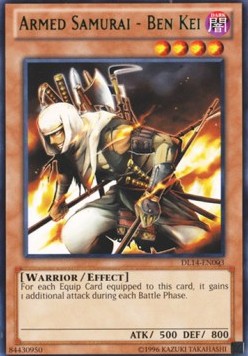 Yugioh Armed Samurai - Ben Kei (V.2) DL14-EN003 Rare Englisch kaufen ...