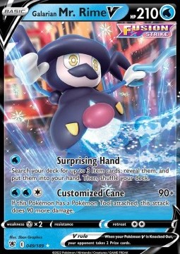 Pokémon Galarian Mr. Rime V ASR-049 Ultra Rare Englisch kaufen ...