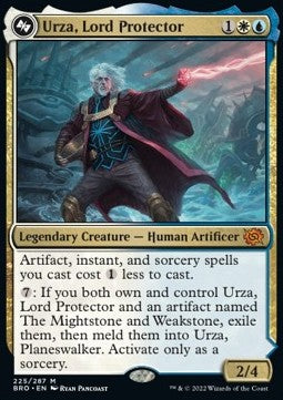 Magic Urza, Lord Protector // Urza, Planeswalker BRO-225 Mythic Deutsch ...