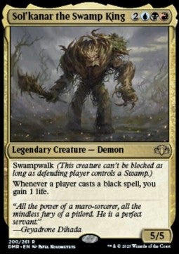 Magic Sol'kanar the Swamp King DMR-200 Rare Englisch kaufen ...