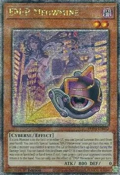 Yugioh EM:P Meowmine (V.2) PHNI-EN032 Quarter Century Secret Rare ...