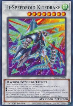Yugioh Hi-Speedroid Kitedrake BLC1-EN092 Common Englisch kaufen ...