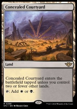 Magic Concealed Courtyard OTJ-268 Rare Englisch kaufen — ReCollectibles