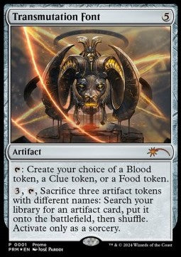 Magic Transmutation Font PROM- Mythic Englisch kaufen — ReCollectibles