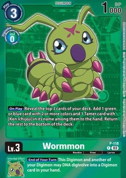 Digimon Wormmon (P-118) BT-16P Alternative Art Englisch kaufen ...
