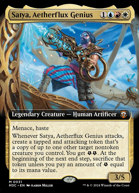 Magic Satya, Aetherflux Genius (V.3) XM3C-31 Mythic Englisch kaufen ...