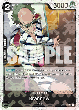 One Piece Brannew (OP03-089) (V.2) PRB01 Rare Englisch kaufen ...