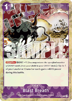 One Piece Blast Breath (ST04-016) (V.1) PRB01 Common Englisch kaufen — ReCollectibles