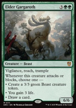 Magic Gargaroth-Ältester DRC-111 Mythic Deutsch kaufen — ReCollectibles