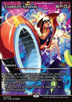 Magic Explosive Getaway (V.2) DFTX-403 Mythic Englisch kaufen ...