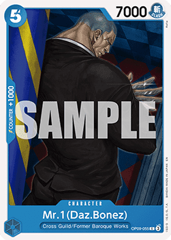 One Piece Mr.1(Daz.Bonez) (OP09-055) ST-25 Common Englisch kaufen ...