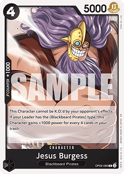 One Piece Jesus Burgess (OP09-086) ST-27 Rare Englisch kaufen ...