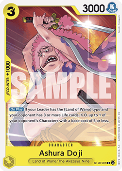 One Piece Ashura Doji (ST28-001) ST-28 Common Englisch kaufen ...