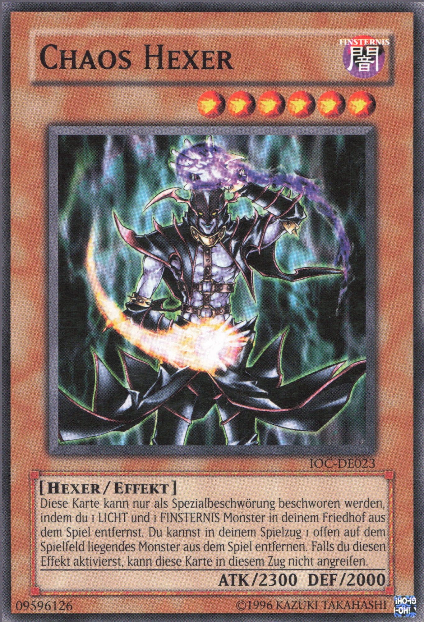 Yugioh Chaos Hexer (V.2) IOC-DEEN023 Common Deutsch kaufen — ReCollectibles