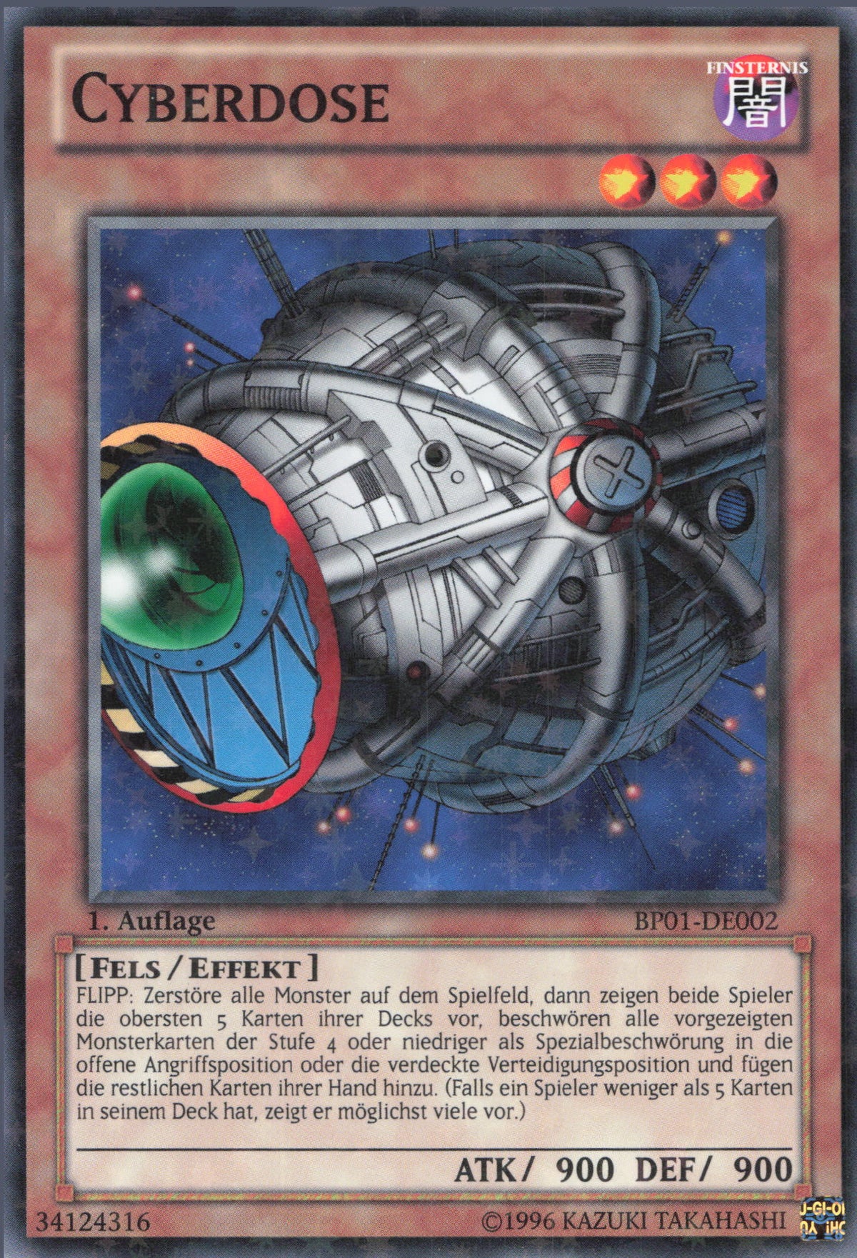 Yugioh Cyberdose (V.2) BP01-DE002 Starfoil Rare Deutsch kaufen — ReCollectibles