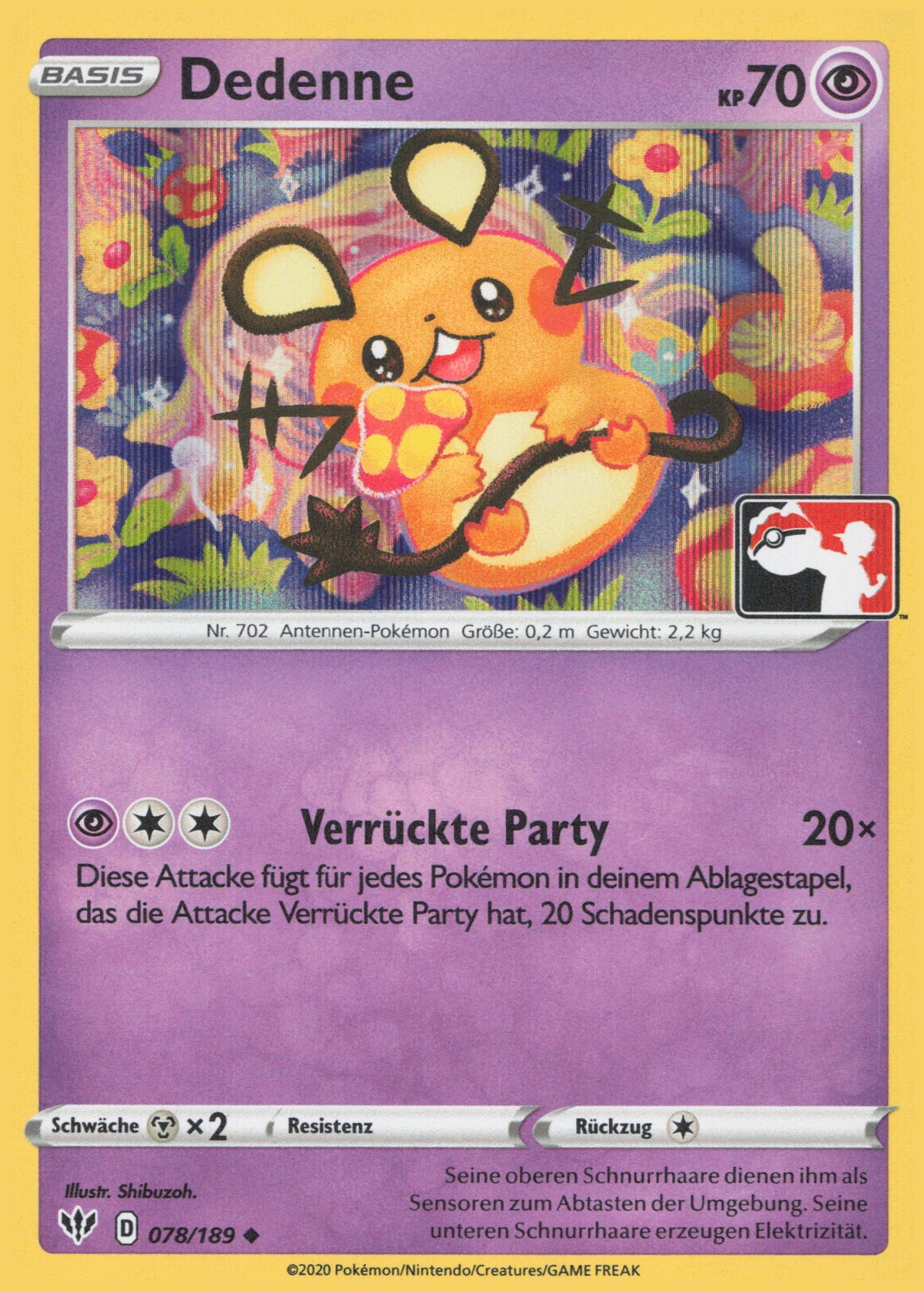 Pokémon Dedenne PPS1-DAA 078 Promo Deutsch kaufen — ReCollectibles