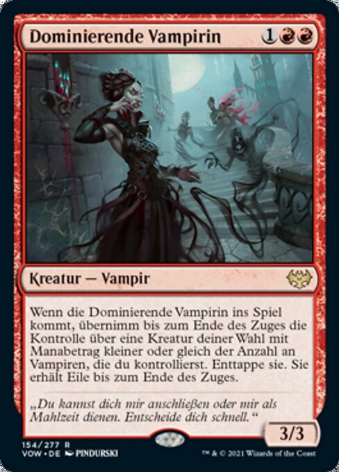 Magic Dominierende Vampirin VOW-154 Rare Deutsch kaufen — ReCollectibles