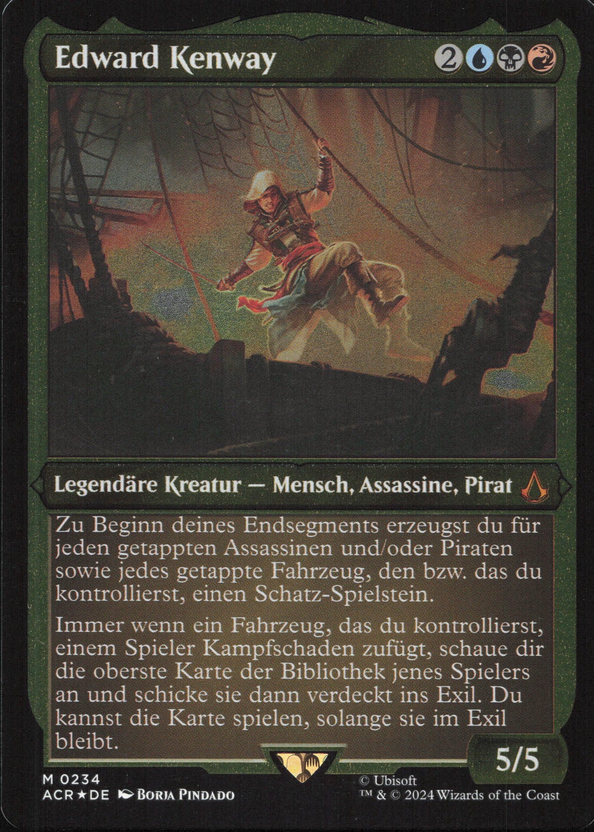 Magic Edward Kenway (V.2) XACR-234 Mythic Deutsch kaufen — ReCollectibles