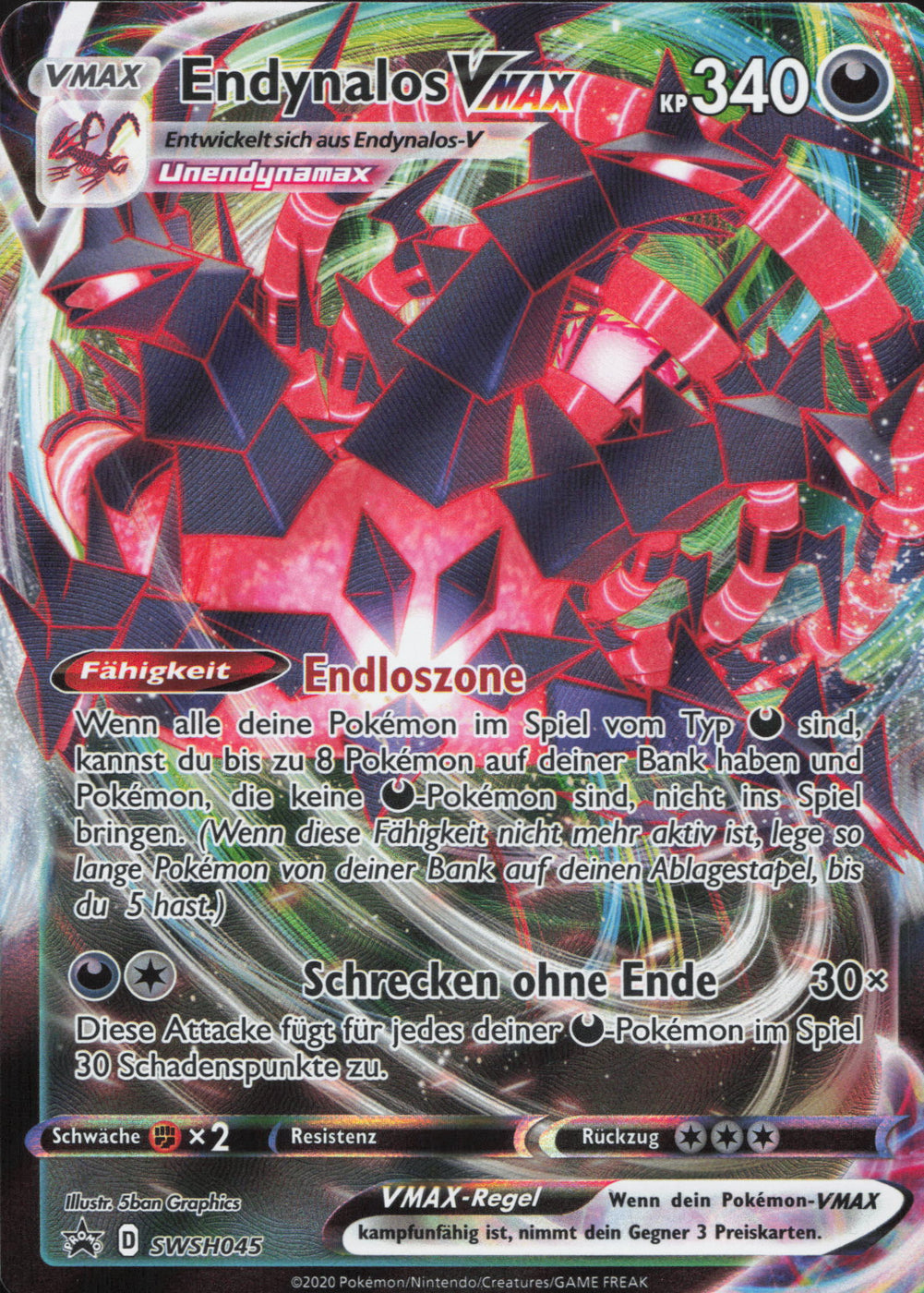Pokémon Endynalos VMAX SWSH-045 Promo Deutsch kaufen — ReCollectibles