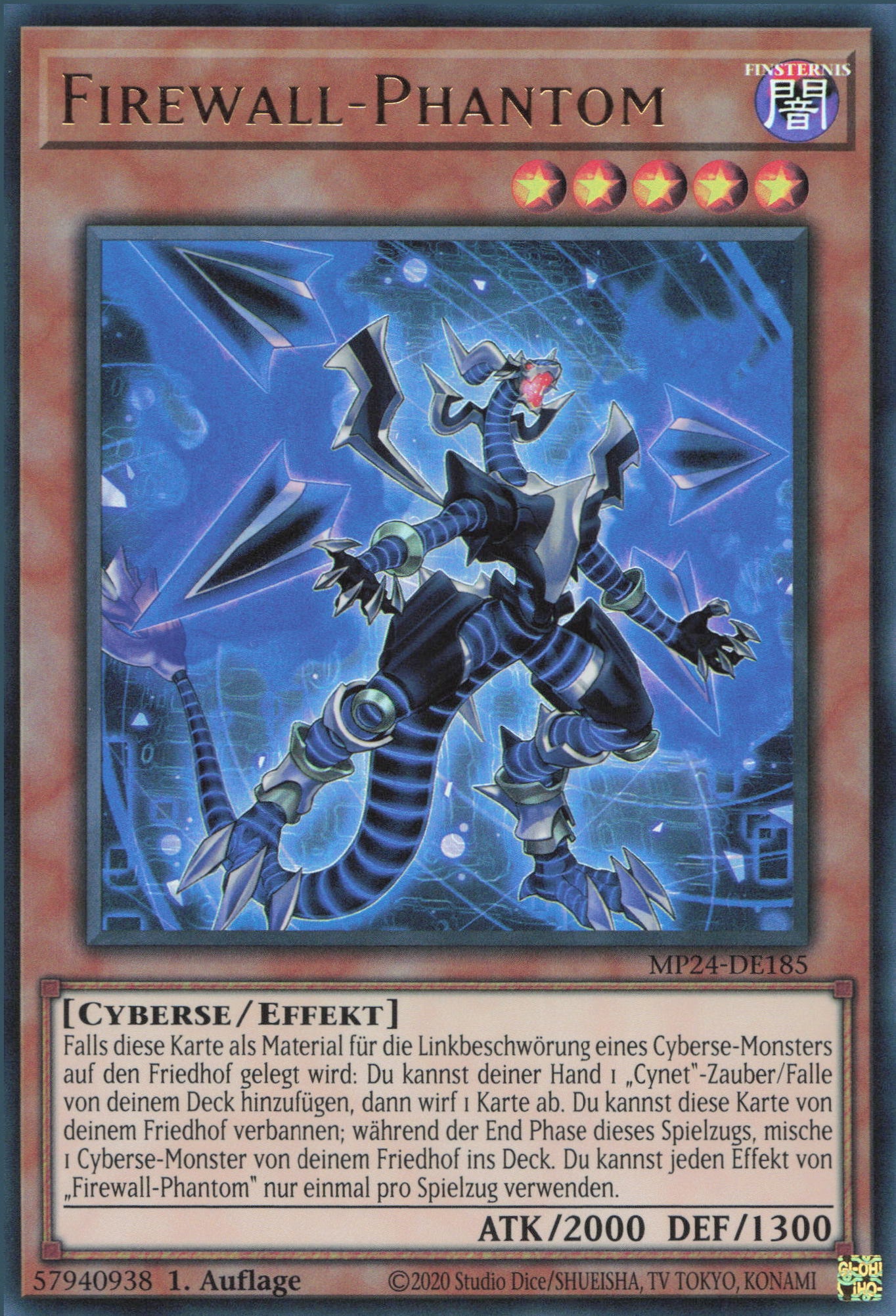 Yugioh Firewall-Phantom MP24-DE185 Ultra Rare Deutsch kaufen ...
