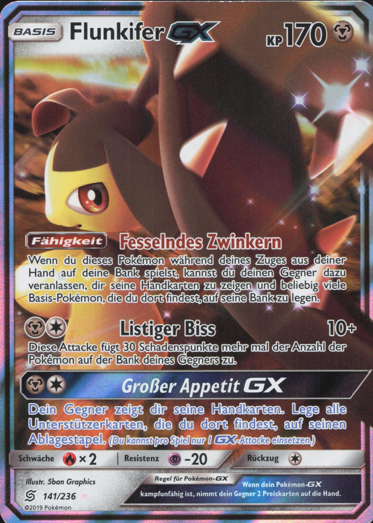 Pokémon Flunkifer GX UNM-141 Ultra Rare Deutsch kaufen — ReCollectibles