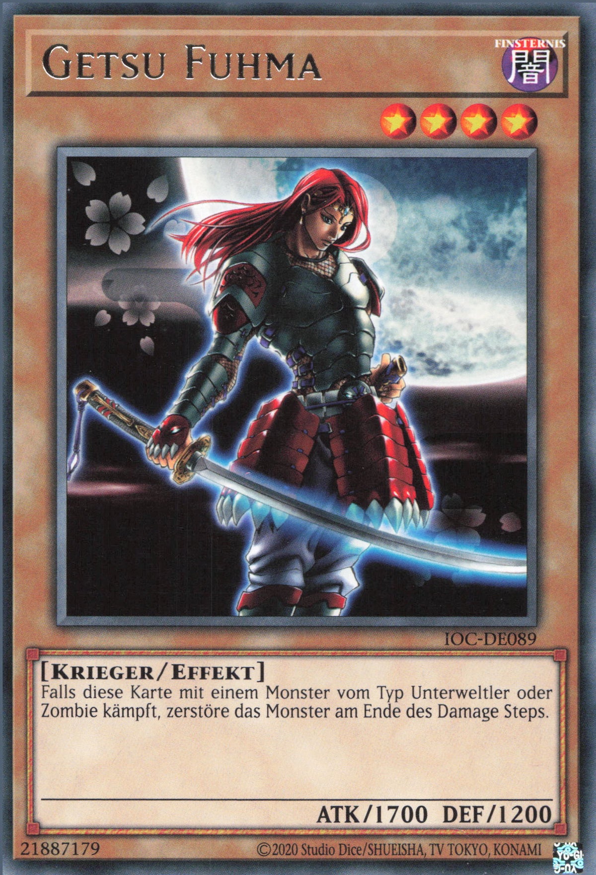 Yugioh Getsu Fuhma IOC-25TH-DE089 Rare Deutsch kaufen — ReCollectibles