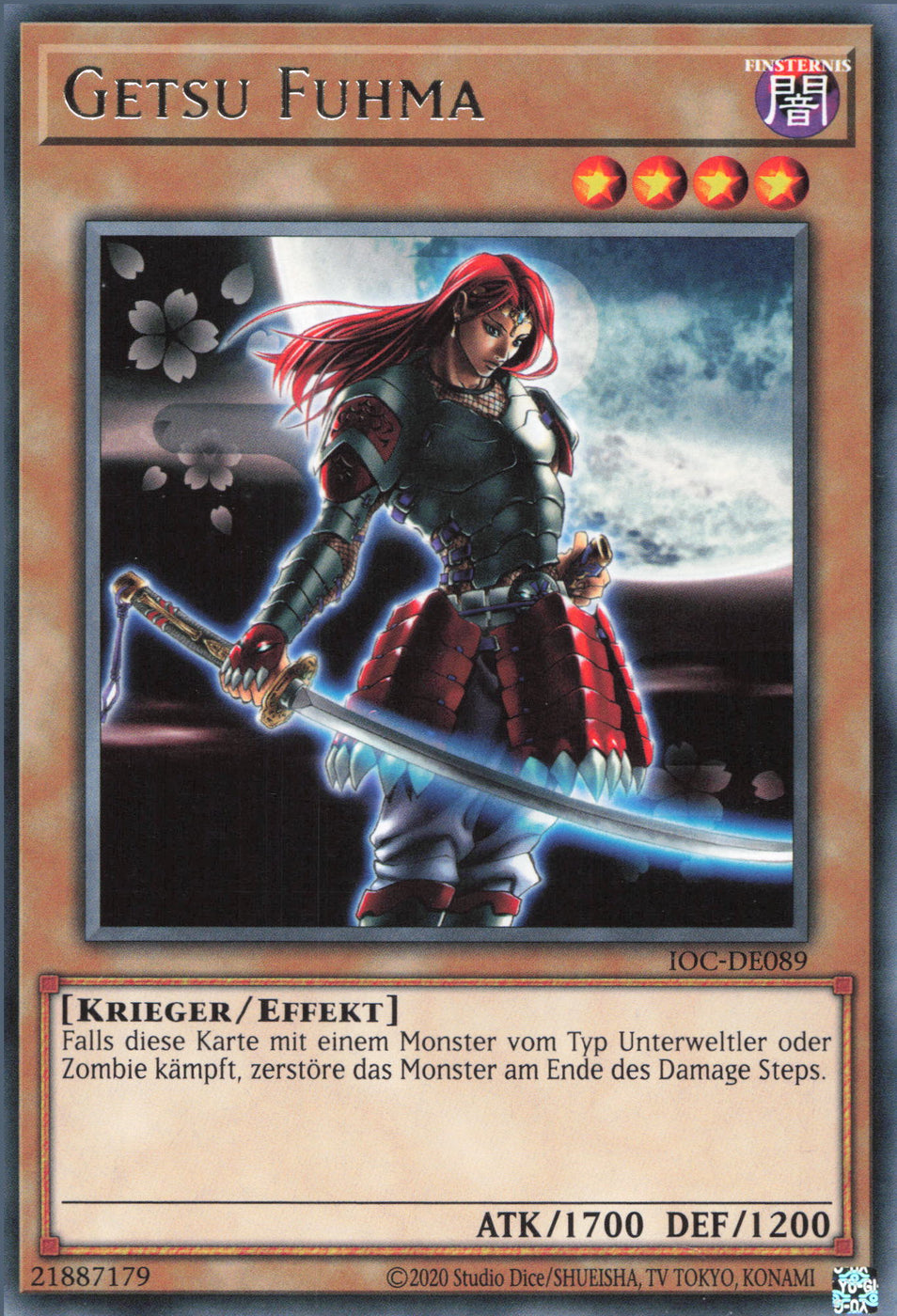 Yugioh Getsu Fuhma IOC-25TH-DE089 Rare Deutsch kaufen — ReCollectibles