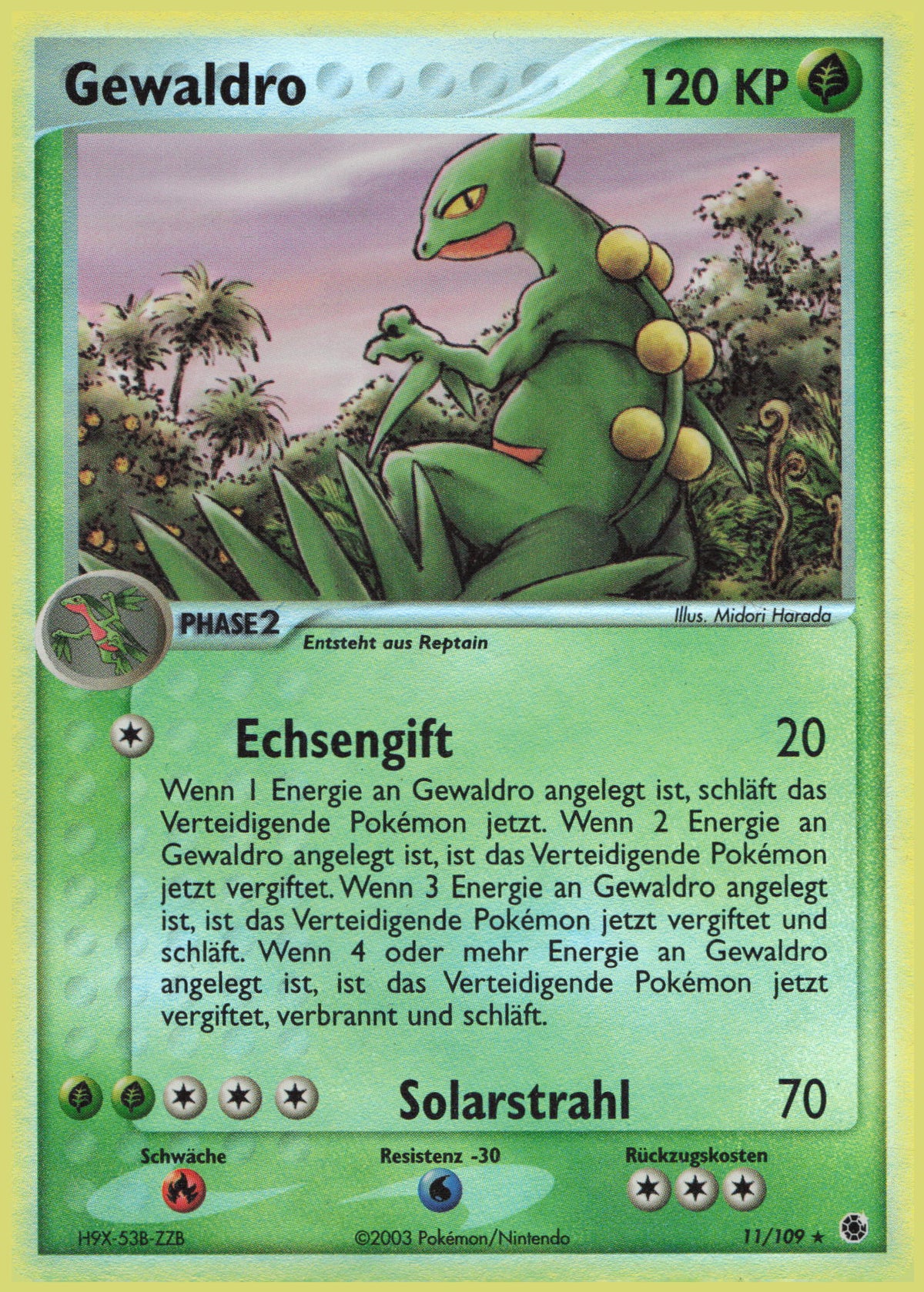 Pokémon Gewaldro RS-11 Holo Rare Deutsch kaufen — ReCollectibles