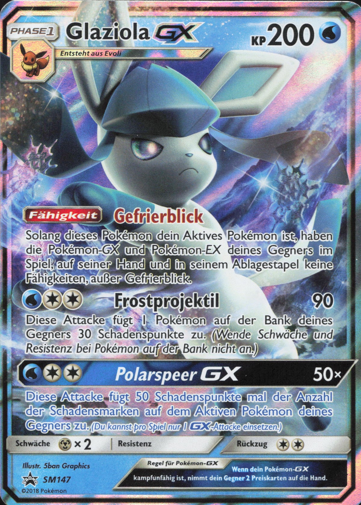 Pokémon Glaziola GX SM-147 Promo Deutsch kaufen — ReCollectibles