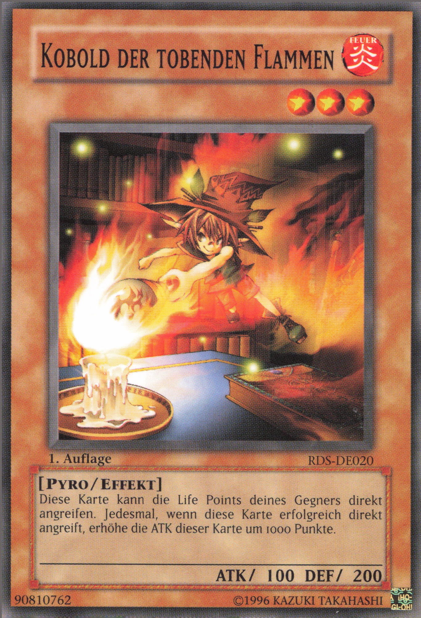 Yugioh Kobold der tobenden Flammen RDS-DE020 Common Deutsch kaufen ...