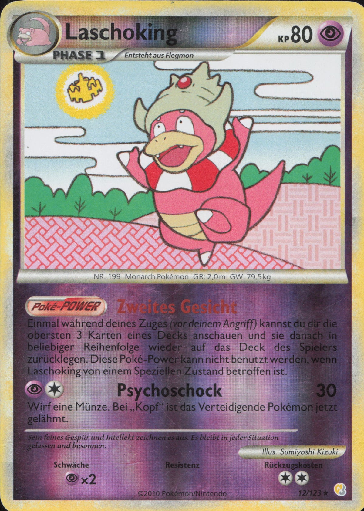 Pokémon Laschoking HS-12 Holo Rare Deutsch kaufen — ReCollectibles