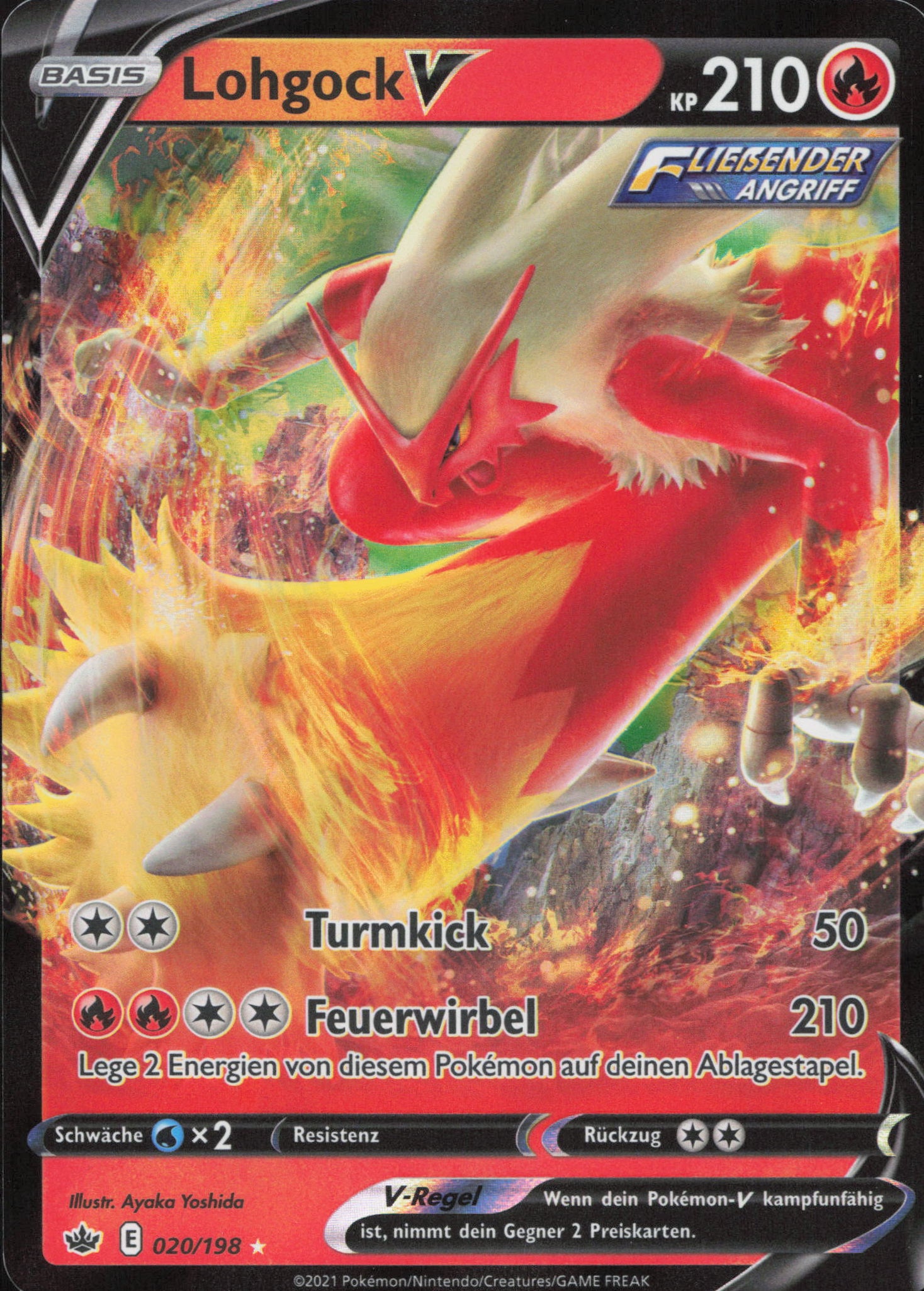 Pokémon Lohgock V CRE-020 Ultra Rare Deutsch kaufen — ReCollectibles
