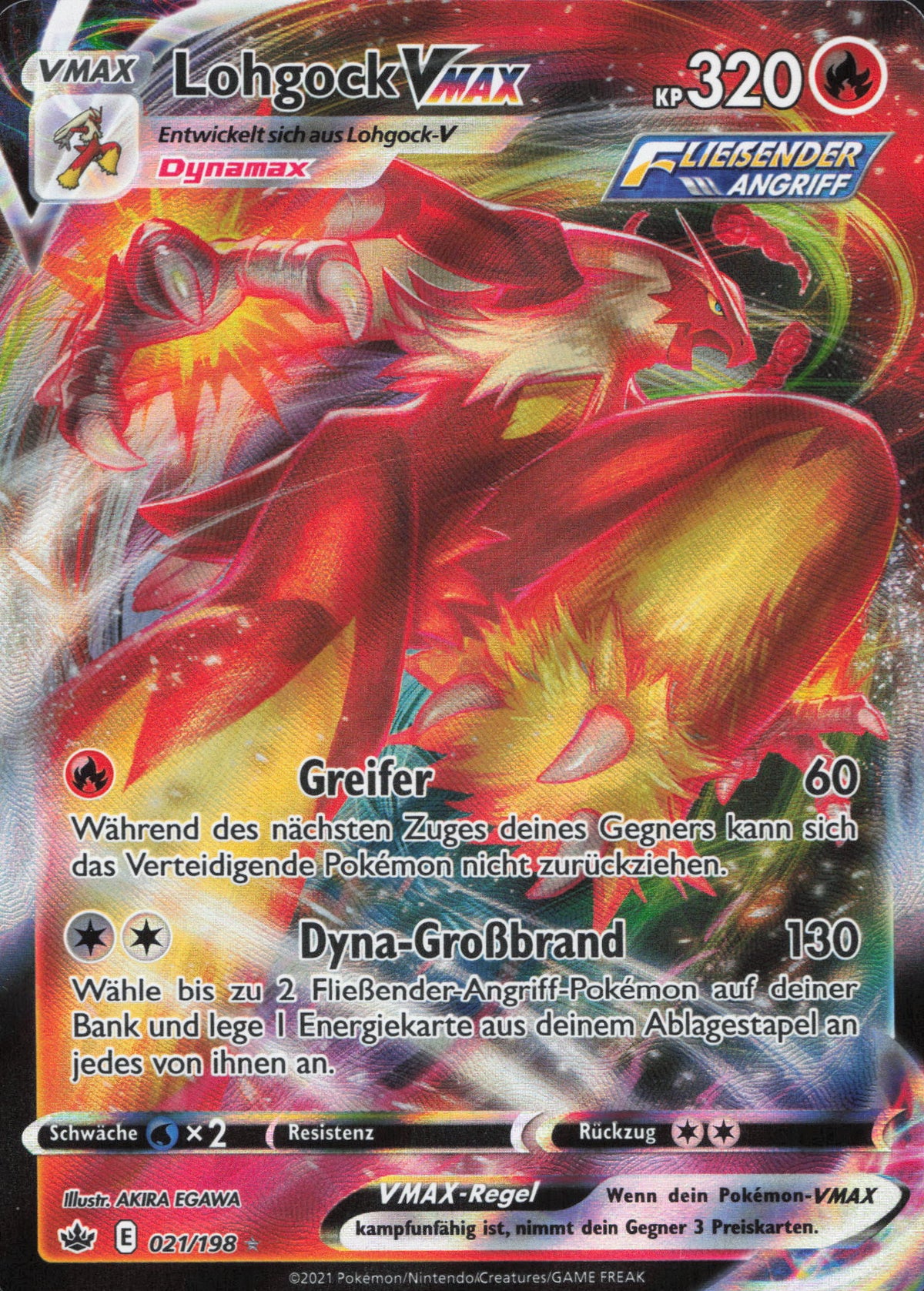Pokémon Lohgock VMAX CRE-021 Ultra Rare Deutsch kaufen — ReCollectibles