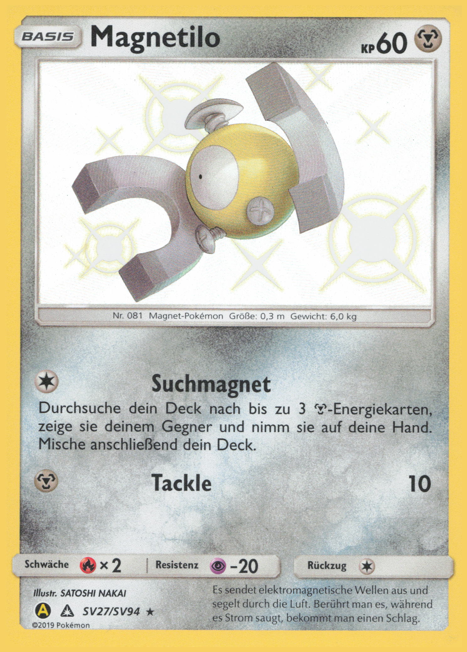 Pokémon Magnetilo HIF-SV27 Holo Rare Deutsch kaufen — ReCollectibles