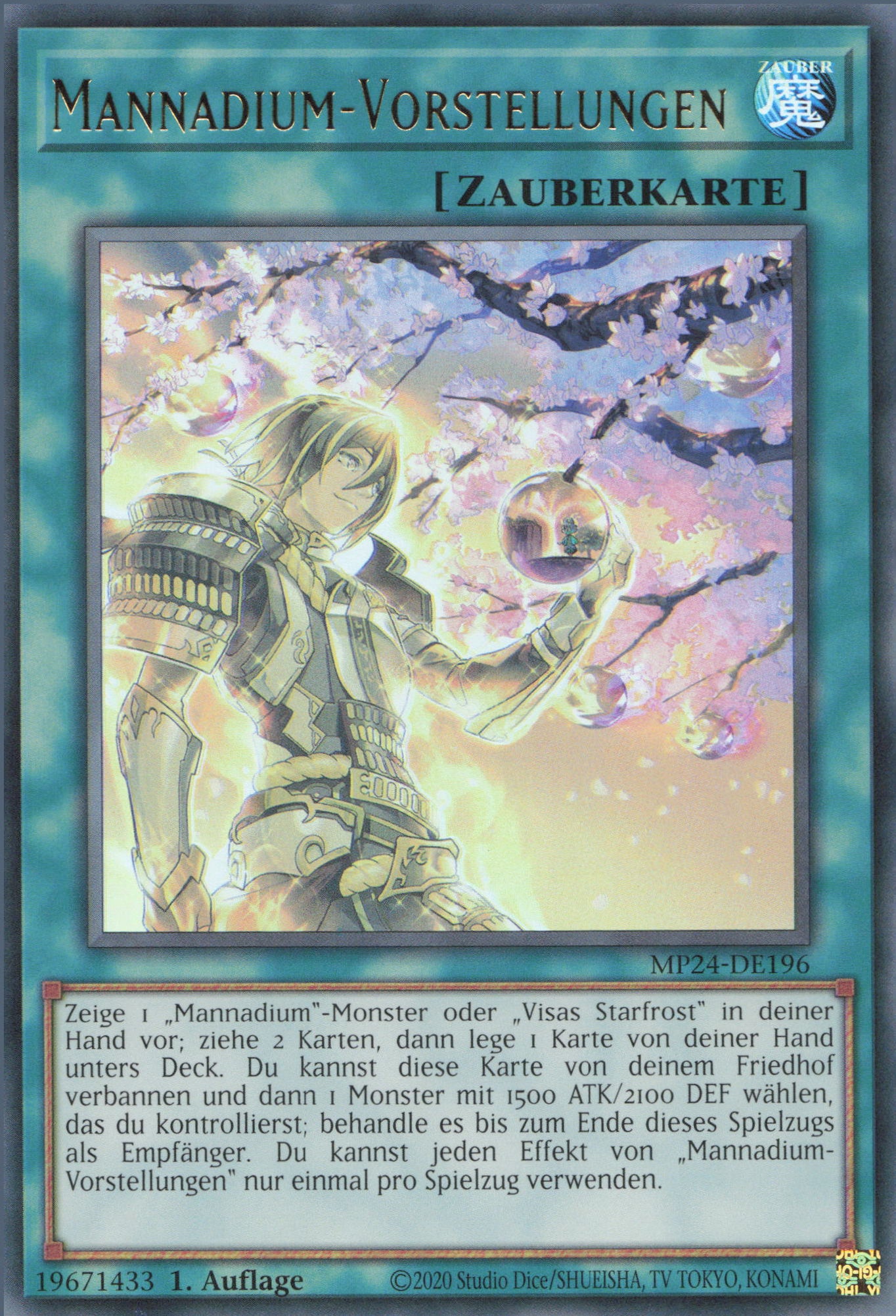 Yugioh Mannadium-Vorstellungen MP24-DE196 Ultra Rare Deutsch kaufen ...