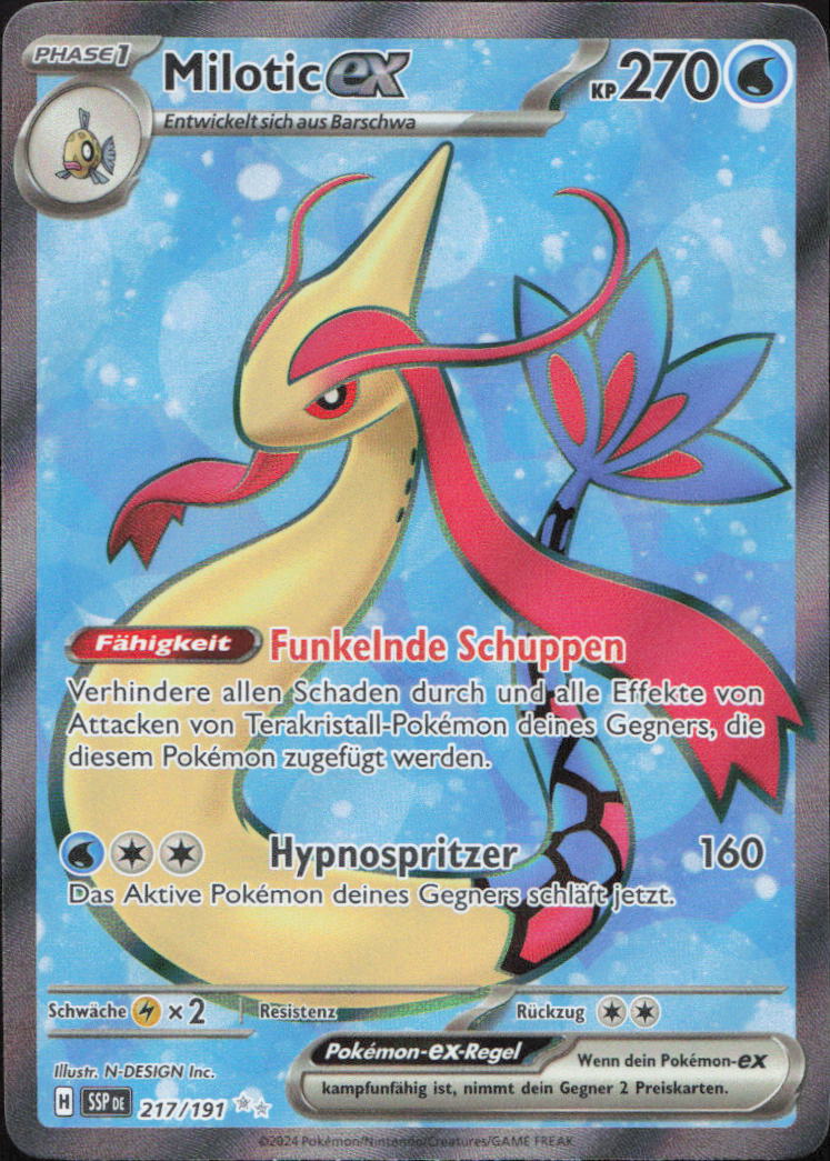 Pokémon Milotic ex SSP-217 Ultra Rare Deutsch kaufen — ReCollectibles