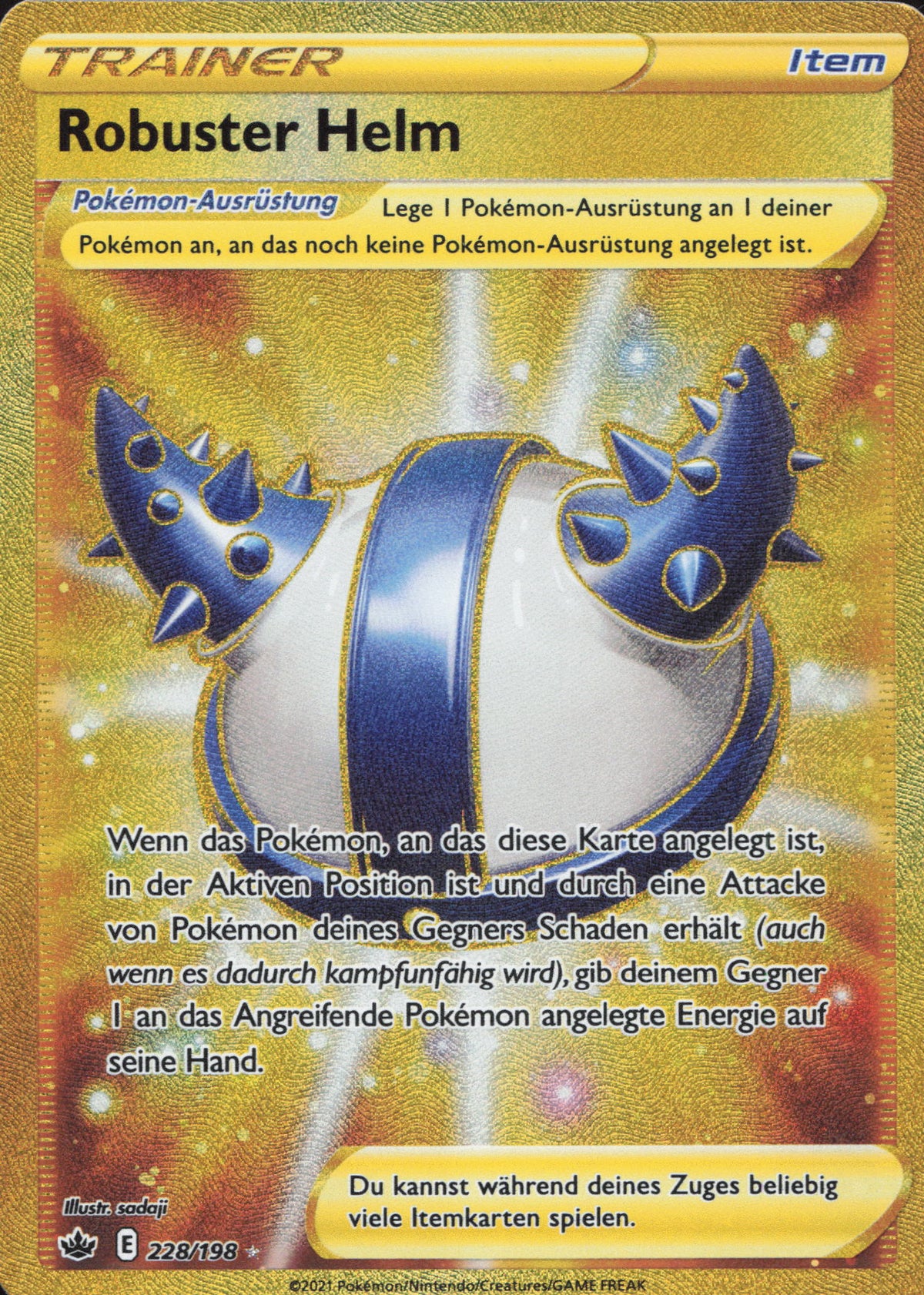 Pokémon Robuster Helm CRE-228 Secret Rare Deutsch kaufen — ReCollectibles