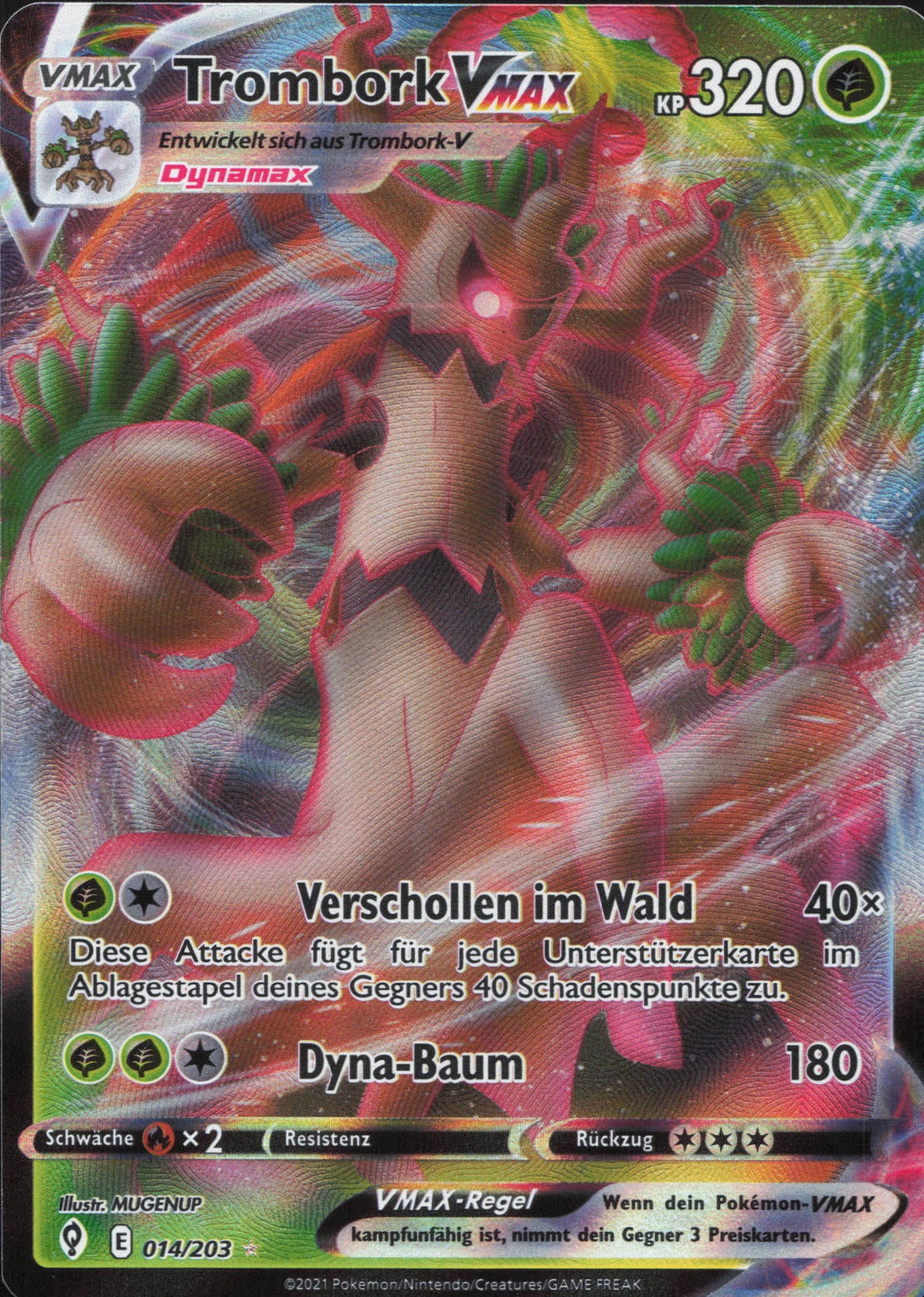 Pokémon Trombork VMAX EVS-014 Ultra Rare Deutsch kaufen — ReCollectibles