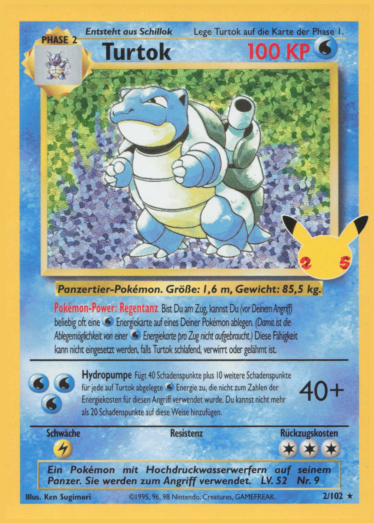 Pokémon Turtok CEL-BS 2 Holo Rare Deutsch kaufen — ReCollectibles