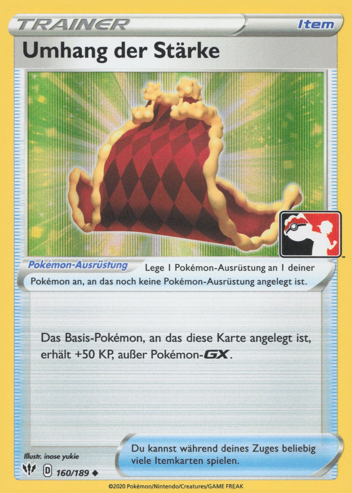Pokémon Umhang der Stärke PPS1-DAA 160 Promo Deutsch kaufen ...